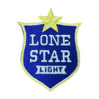 China Custom Embroidered Patches Iron On for Hats 50pcs MOQ Twill Background for sale
