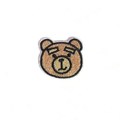 China OEM ODM Embroidered Customize Iron On Patch Brand Logo Badges for sale