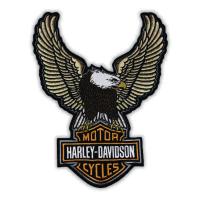 China Custom Embroidered Biker Patches Iron On Motorcycle Patches OEM 12 Inch for sale