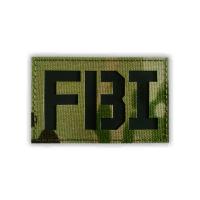 China Police Ir Reflective Patches Velcro Hook And Loop Backing Laser Cut Border for sale