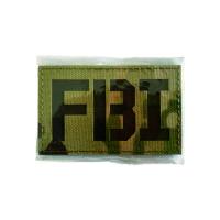 China Police Ir Reflective Patches Velcro Hook And Loop Backing Laser Cut Border for sale