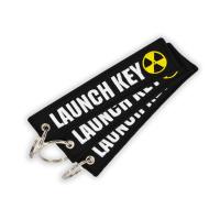 China Bag Racing Match Embroidered Key Chain Cotton Polyester Material for sale
