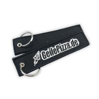 China Bag Racing Match Embroidered Key Chain Cotton Polyester Material for sale