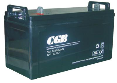 China Self Discharge GEL Lead Acid Rechargeable Battery 12V 120AH High Reliable for sale
