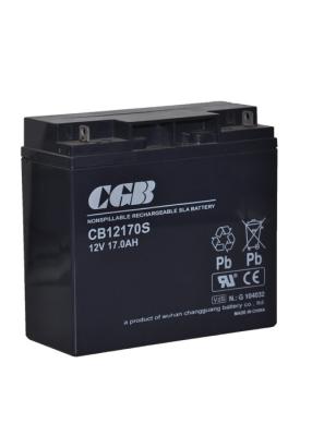 China Safe Transport Valve Regulated Recycling Lead Acid Batteries 12V 17AH for sale