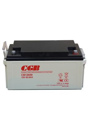 China 12V 65Ah Rechargeable Sealed Lead Acid Battery , Industrial Lead Acid Batteries for sale
