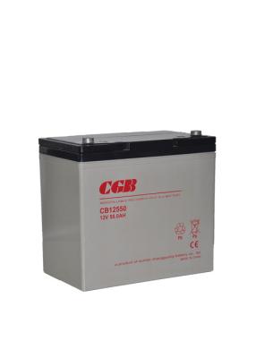 China Flame Retardant 12V Sealed Lead Acid Battery 55AH for UPS EPS Telecom for sale