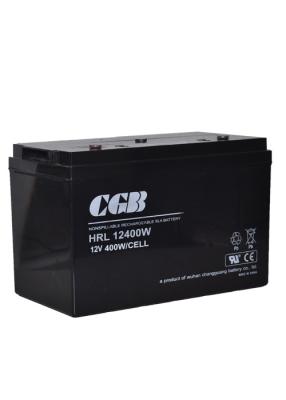China VRLA 400W High Rate Discharge Battery 12V100 Ampere Hour Power Standby for sale