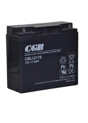 China High Capacity Valve Regulated Lead Acid Battery 12V 17Ah 20Hr Rechargeable Battery for sale