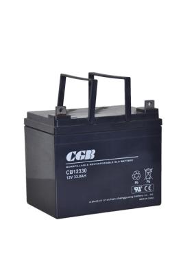 China Self Discharge 12V 33AH UPS Lead Acid Battery for Banks / Financial Centre for sale