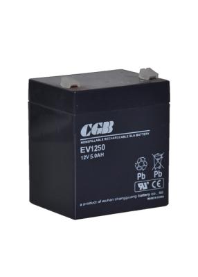China AGM 12V 5Ah Rechargeable Sealed Lead Acid Battery Flame Retardant for sale