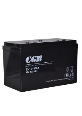 China Recyclable Sla Battery 12V100Ah Sealed Vrla Battery For Electric Vehicle for sale