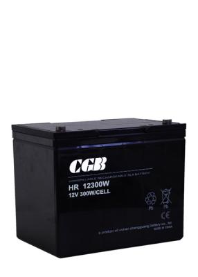 China High Rate Rechargeable Lead Acid Battery 12V With CE / UL Certificates for sale