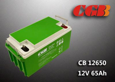 China Regulated Lead Acid ABS Deep Cycle Rechargeable Battery 12V 65Ah CB12650 for sale