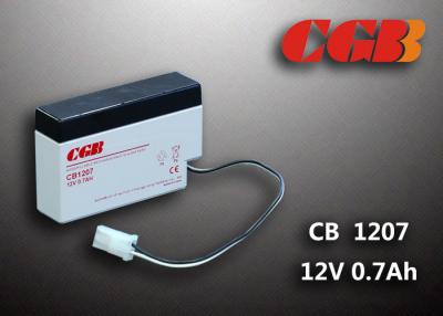 China 12 Volt 0.8Ah CB1207 Valve Regulated Lead Acid Battery For Electric Equipment for sale