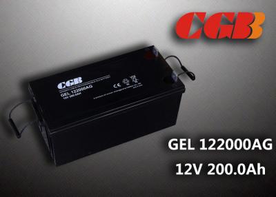 China Reliable safe 200AH GEL Series 12V Lead Acid Battery Rechargeable No leaking for sale
