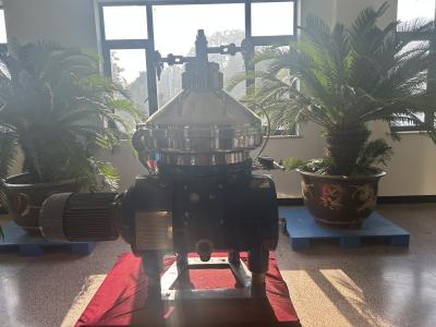 China High Speed Industrial Oil Disc Separators 6600 Rpm With Ring Valve for sale
