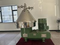 China Stainless Steel Disc Oil Separator Belt Drive Automatic Slag Discharge Centrifuge For Pharmacy for sale