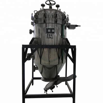 China Semi-Automatic Oil Bleaching Pressure Leaf Filter 12m2 2-4T/H for sale