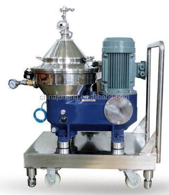 China Self Cleaning Solid Bowl Milk Cream Separator Machine with 304/316L Stainless Steel and 500-10000LPH Capacity PLC Control Automatic Discharge for sale