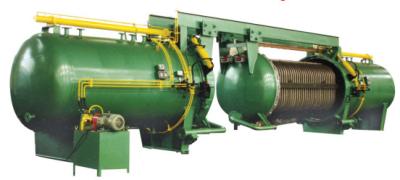 China WYB Horizontal Corn Crude Oil Pressure Leaf Filter Double Beam Fixing for sale