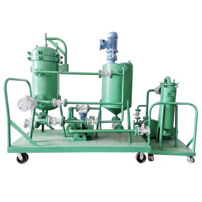 China NYB Series Vertical Pressure Leaf Discharge Filter Automatic With Mixing Tank for sale