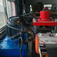 China Full Automatic Cable Tray Machine With Hydraulic Cylinder Cutting Type And Custom Dimension L*W*H for sale