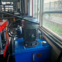 China High Stability Full Automatic Cable Tray Machine For Precise Profiles Production Hydraulic Cylinder Cutting for sale