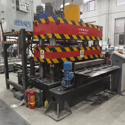 China Heavy Duty 22kw Power Cable Tray Production Equipment with Hydraulic Pressure for sale