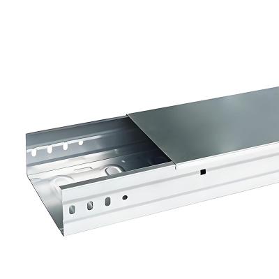 China Steel Slotted Cable Tray For Indoor/Outdoor Applications And Installations for sale