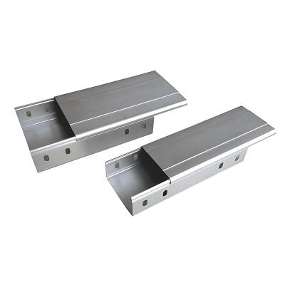 China High Corrosion Resistance Aluminum Cable Tray With Straight Slot Type for sale