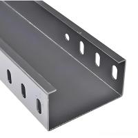 China Customization Height Galvanized Steel Cable Tray Slotted With High Corrosion Resistance And Steel for sale