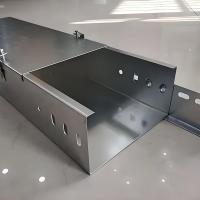 China High Corrosion Resistance Slotted Wall Mounted Cable Tray Steel Material Cable Tray Trough for sale
