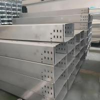 China Straight Slot Type Aluminum Cable Tray For Medium Duty Cable Organization for sale