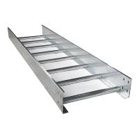 China Wall mounted Steel Cable Ladder Tray 100mm-1000mm Low Maintenance for sale
