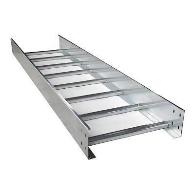 China Wall mounted Steel Cable Ladder Tray 100mm-1000mm Low Maintenance for sale