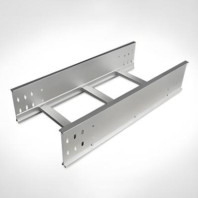 China Galvanized Finish Ladder Type Cable Tray For Indoor Outdoor Fire Resistance Requirements for sale