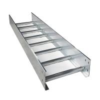 China Galvanized Finish Ladder Type Cable Tray with Up To 500kg Load Capacity 100mm-1000mm Width for sale