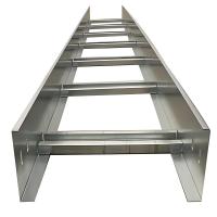 China Load Capacity 500kg ladder Type Cable Tray Sizes 100mm-1000mm For Indoor / Outdoor Installations for sale