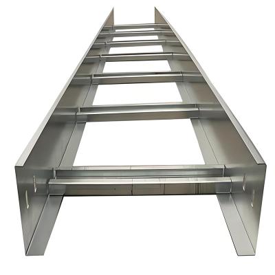China Load Capacity 500kg ladder Type Cable Tray Sizes 100mm-1000mm For Indoor / Outdoor Installations for sale