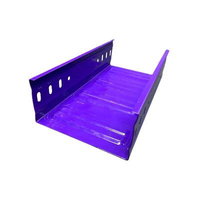 China Wall Mounted Stainless Steel Cable Tray Rectangular And Durable For Easy Installation for sale