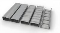 China Wall Mounted Molded Cable Tray Ventilated Trough Cable Tray Rectangular for sale