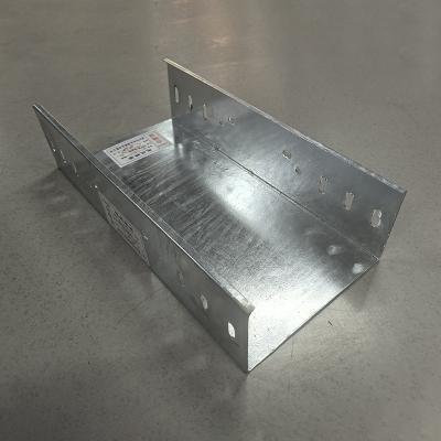 China High Corrosion Resistance Wall Mounted Cable Tray / 3m-6m Electrical Cable Trough for sale