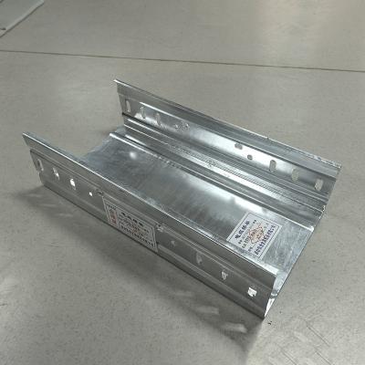 China Wall Mounted Hot Dip Galvanized Cable Tray For Non Flammable Applications for sale