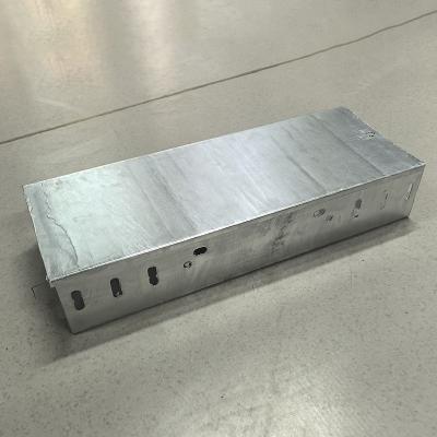 China Customized Bending Radius Hot Dip Cable Tray With Ventilation Or Perforation Groove for sale