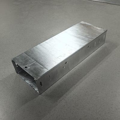 China High Load Capacity Hot Dip Gcable Tray Galvanised With Non Flammable Fire Resistance And Perforation Groove for sale