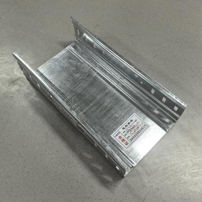 China High Corrosion Resistance Galv Cable Tray Non Flammable Customized Bending Radius for sale