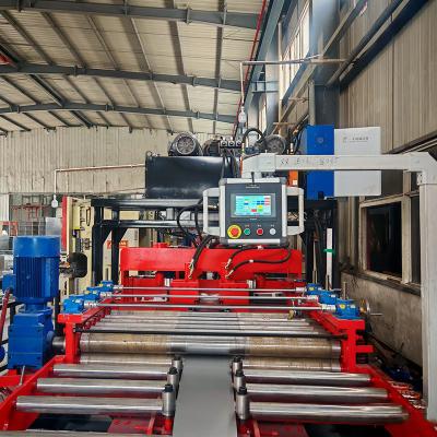 China 8-12m/Min Ladder Type Cable Tray Making Machine With PLC Touch Screen Control for sale