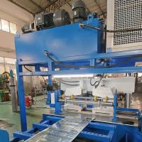China 0.8-1.0mm Steel Profile 35*10mm Electric Cabinet Din Rail Cable Tray Roll Forming Machine for sale