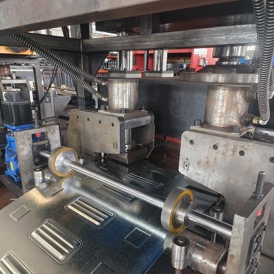 China Customizable Cable Tray Roll Forming Machine Automatic Ladder & Perforated Cable Tray Making Machinery Manufacture for sale